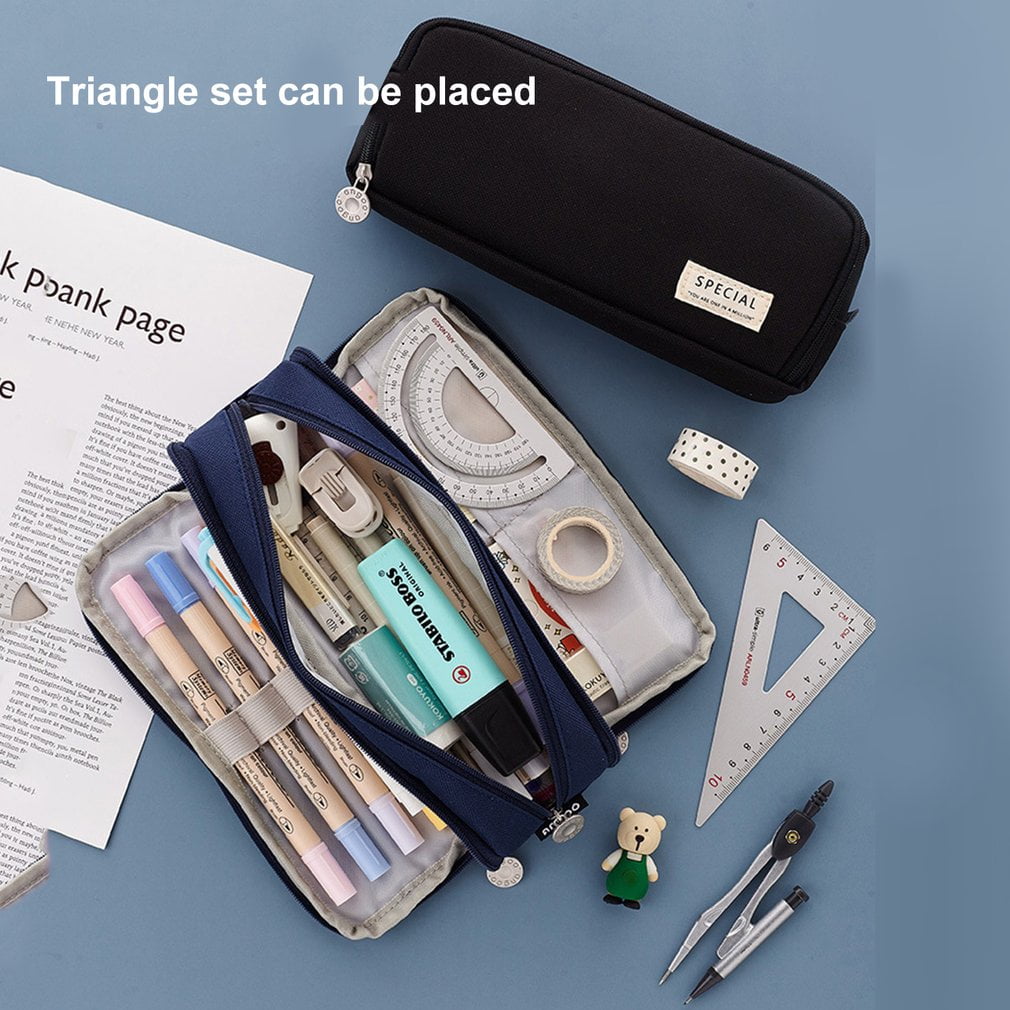 Click here for Icoco Large Capacity Pencil Case Pencilcase Zipper... prices