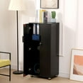 MMT Storage Cabinet Locking 2 Door Wooden Cupboard for Office Pantry ...