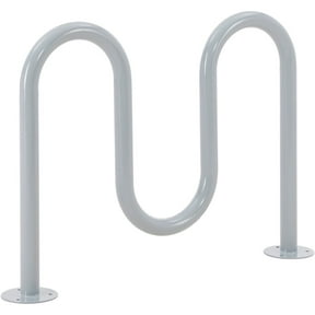 111"L Double Sided Grid Bike Rack, 18-Bike Capacity, Powder Coated ...
