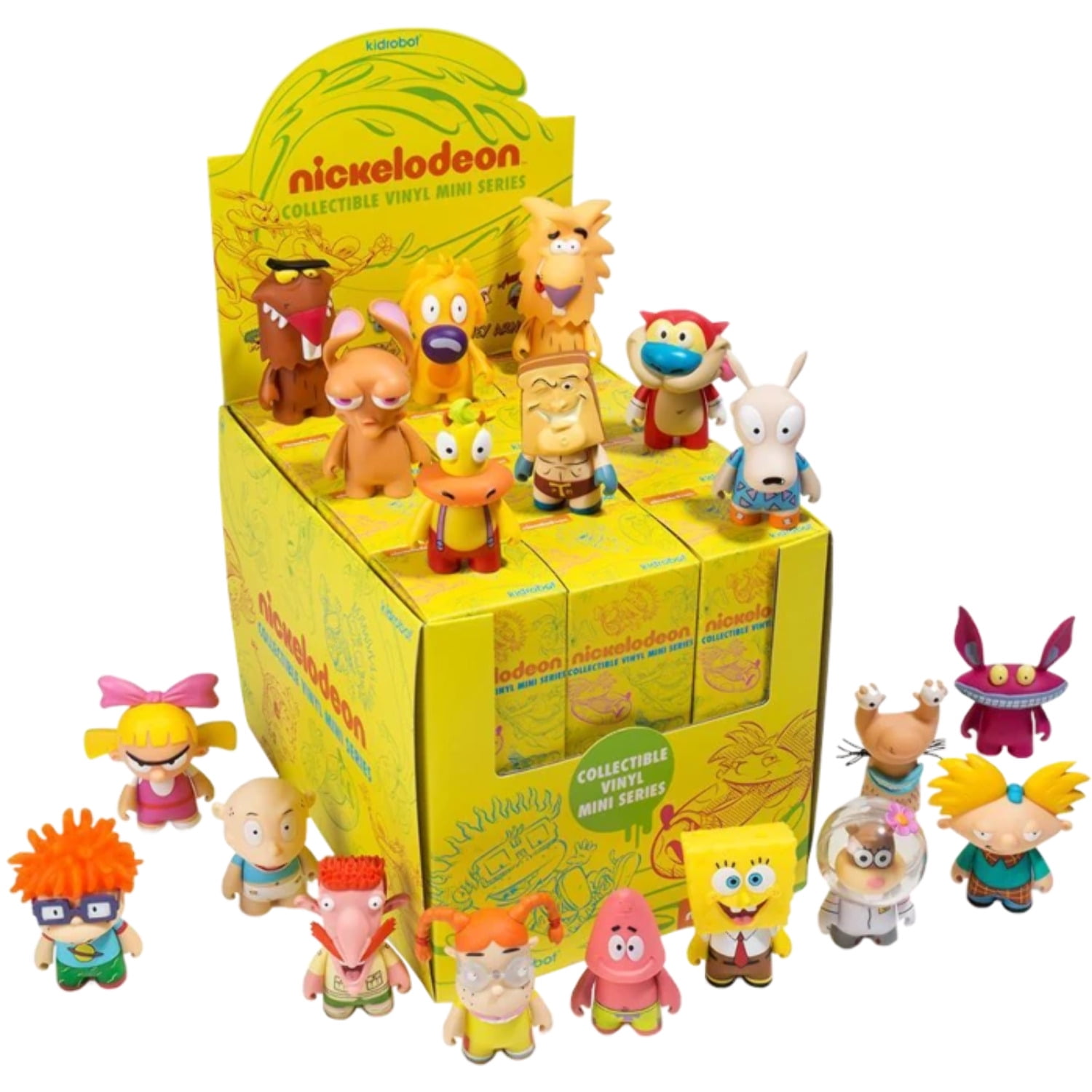 Nickelodeon 90's - 3 Vinyl Figure - Mini Series Case - Walmart.com