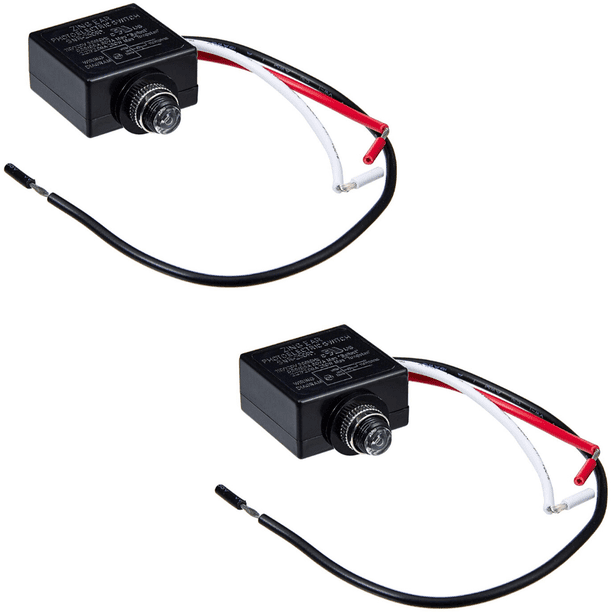 120 Volt Dusk to Dawn Photocell Photoeye Light Sensor Switch, Auto On ...
