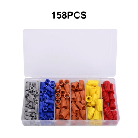 Pack of 158 Electrical Wire Appliance Repair Screw Connector Screw ...