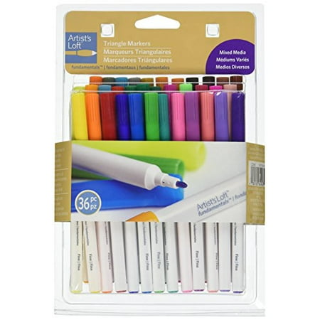 Artist's Loft Fundamentals Triangle Markers Set 36 Piece | Walmart Canada