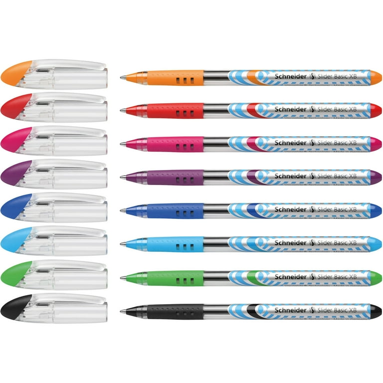 Schneider Pen Medium Ballpoint Pens Schneider Slider Basic XB Extra ...