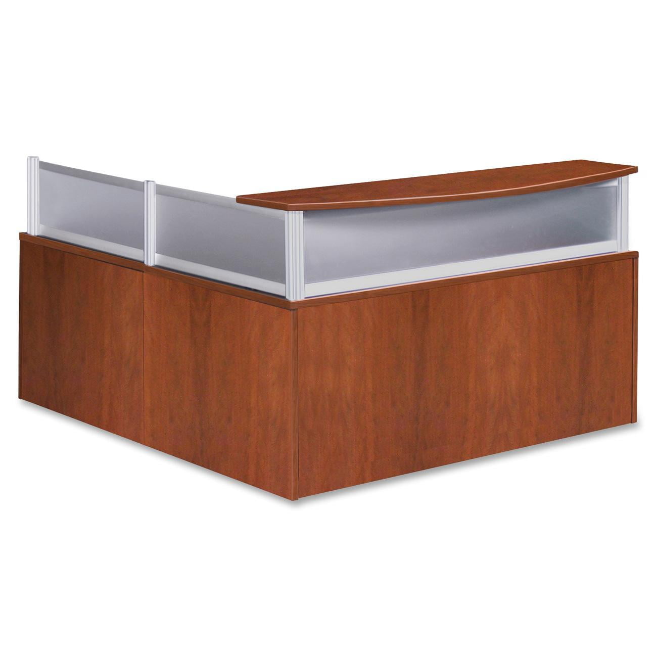 Reception Desk with Plexiglass - Walmart.com