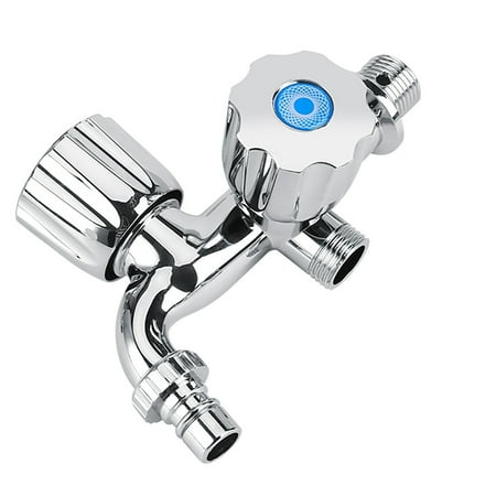 Water Faucet, G1/2 Connection Sink Basin Water Tap Washing Machine Cold ...