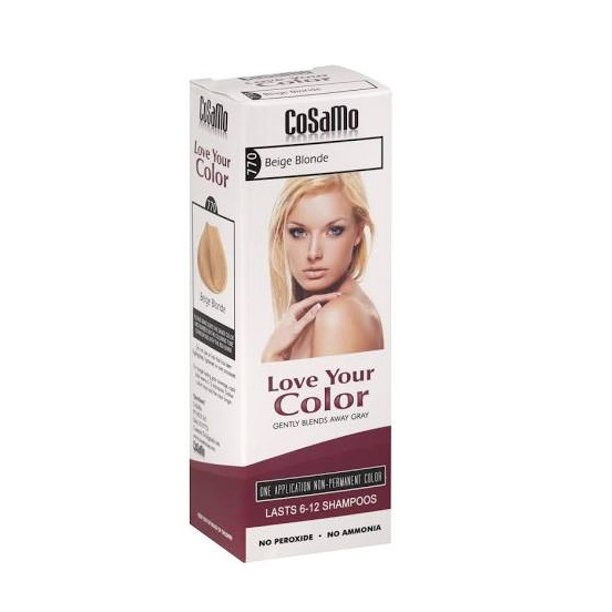 CoSaMo - Love Your Color Non-Permanent Hair Color 770 Beige Blonde - 3 ...