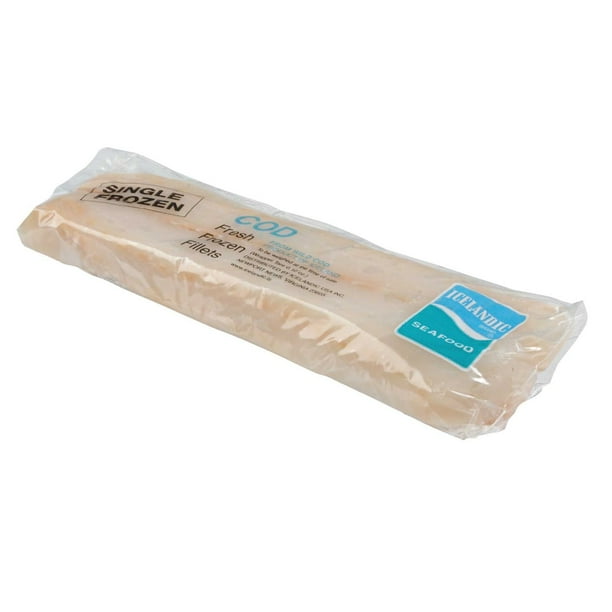 Skinless Cello Cod Fillet, 5 Pound - 10 per case. - Walmart.com