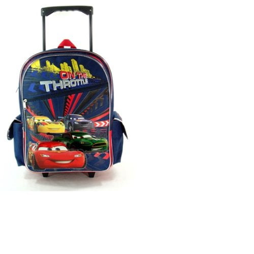 Disney Cars 16" Rolling Backpack - School Bag Large - Walmart.com