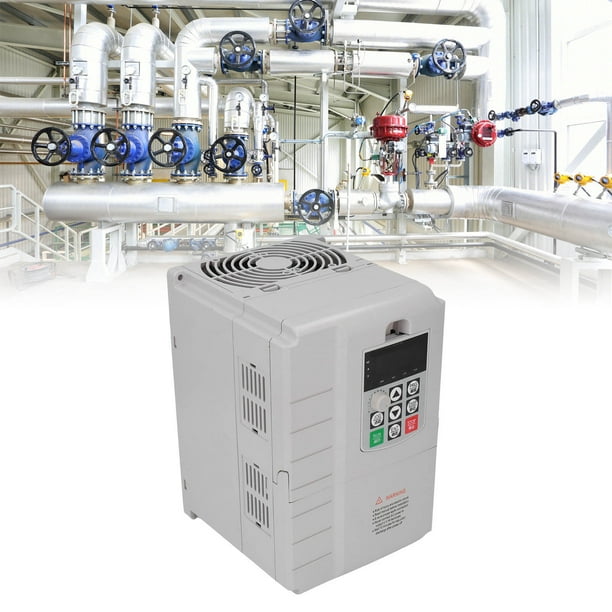4KW 6HP AC 25A Variable Frequency Drive, 220 Volts 1 Phase Input 380 Volts 3 Phase Output VFD ...