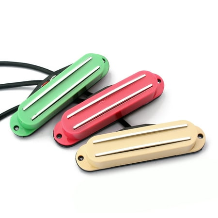 3pcs Dual Rail Humbucker Humbucking Pickups for ST LP Electric Guitar ...