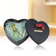 1 Set Paper Candy Boxes Gift Box Heart Black 13x15.7x6.5cm - Walmart.com