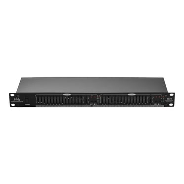 PYLE PPEQ100 - 19'' Rack Mount Dual 10 Band 4 Source Input Stereo ...