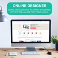 Printable Address Labels, 1" x 2-5/8", 15000 Labels, 30 per Sheet ...