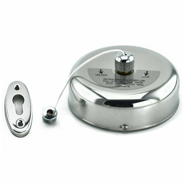 ZOUYUE 42ft Heavy Duty Retractable Laundry Clothesline, Indoor/Outdoor ...