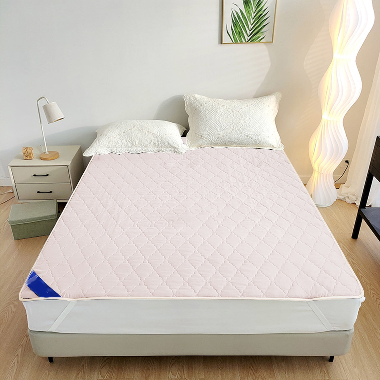 Amzcrzy Protective Mattress Water Proof Mattress Protector Quilted Fitted Dusting Proof Mattress Pad Cover For Cozy Sleep Soft And Breathable Bed Matt