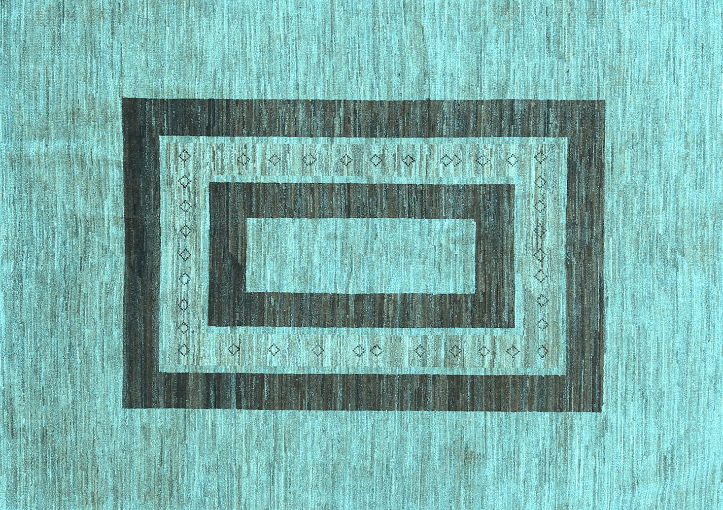 Ahgly Company Indoor Rectangle Abstract Light Blue Contemporary Area ...