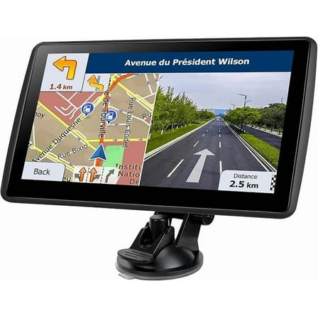 URFRU 9-Inch Touchscreen GPS Navigator for Car Pickup RV Truck 2025 ...