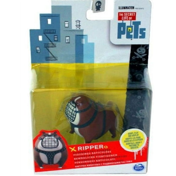 The Secret Life of Pets - Poseable Pet Figures 4-Pack - Walmart.com