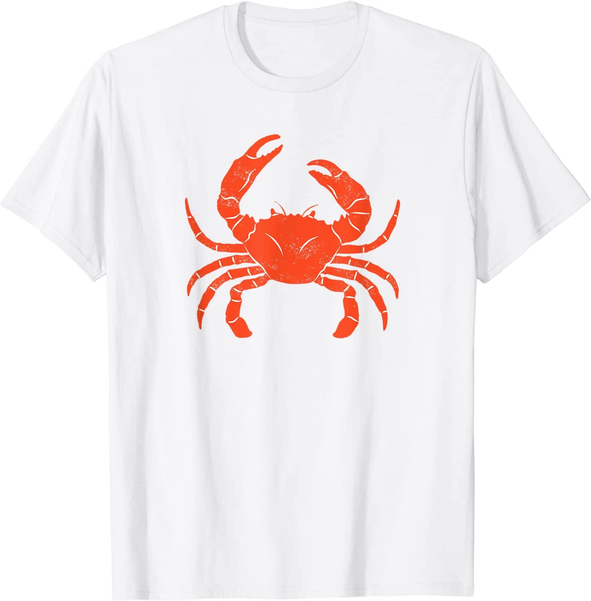 Ocean Sea King Crab Animal Cool Orange Crab for Crab Lovers T-Shirt ...