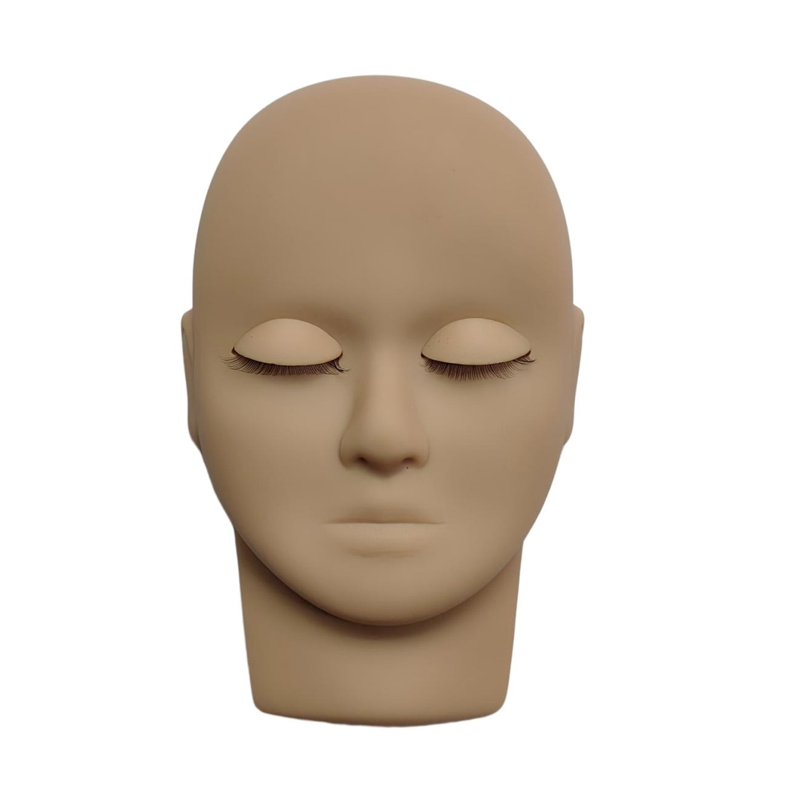 huanledash Lash Mannequin Head Simulated with Removable Eyelids ...
