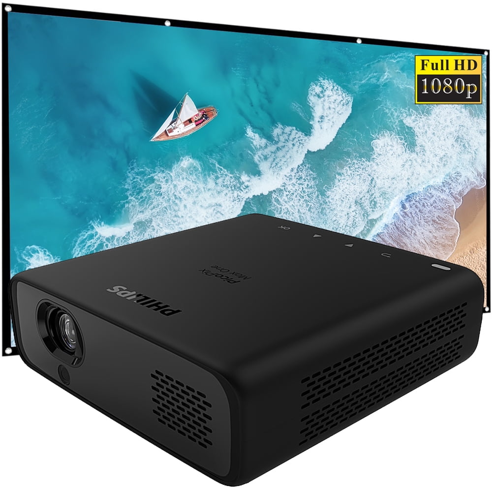 Philips PPX520/INT PicoPix Max One Full HD 1080p Portable DLP Pico ...