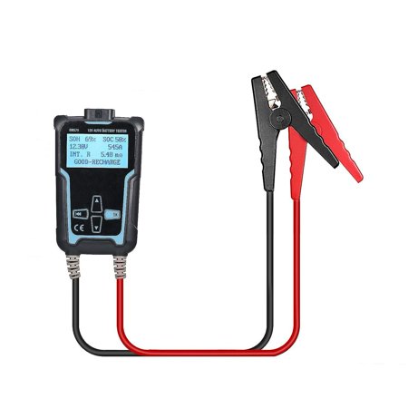12V Car Battery Tester Analyzer 100-2200 CCA Automotive Load Digital ...