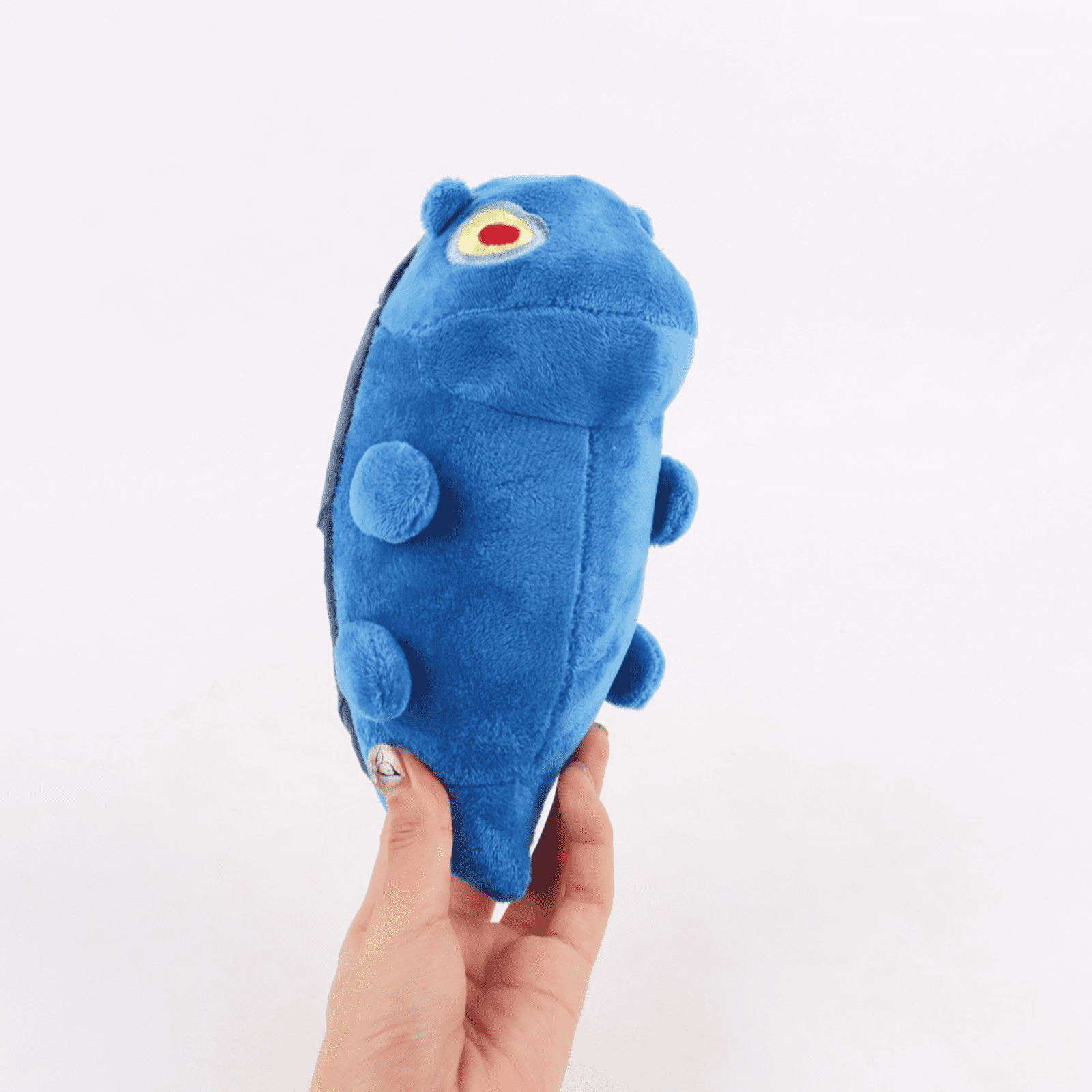 Muñeco de peluche HKUKY Blue Lizard, divertido y lindo, estilo de ...