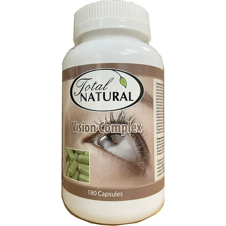 Vision Complex 347mg 180 Count Bottle of Capsules [1 bottle] by Total ...