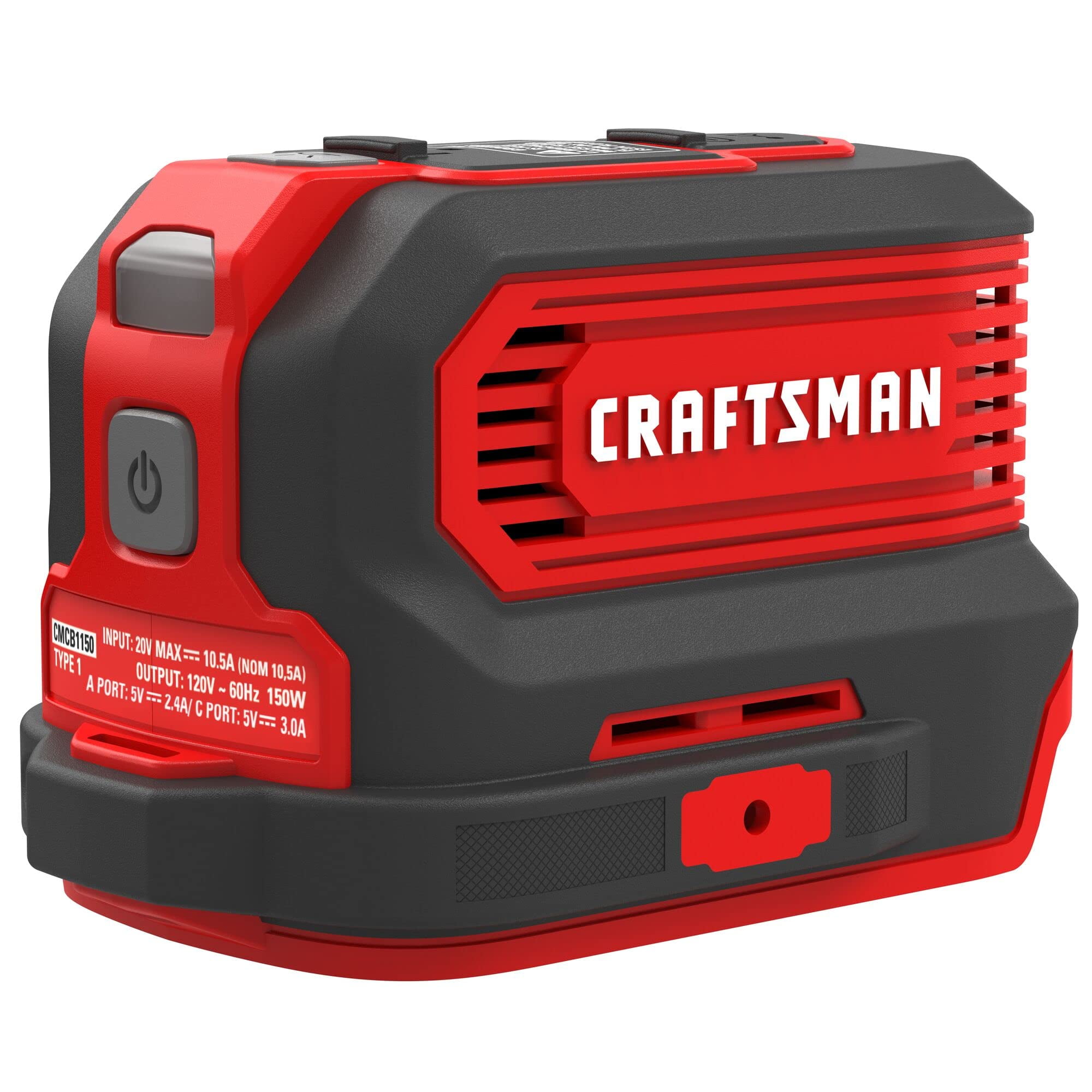 Cargador, inversor de corriente y linterna CRAFTSMAN V20 150W | Walmart ...