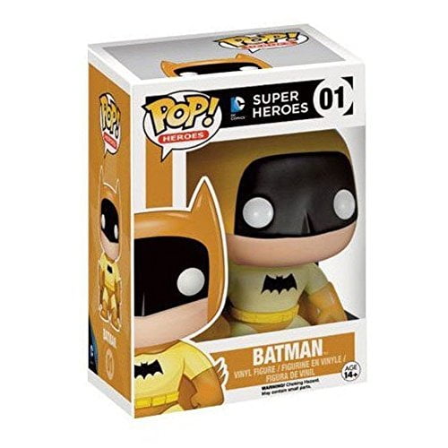 Batman 75th Anniversary Yellow Rainbow Batman Pop Vinyl Figure Walmart
