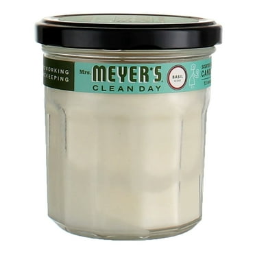 Mrs. Meyer's Clean Day Scented Soy Candle, Small Glass, Orange Clove, 4 ...