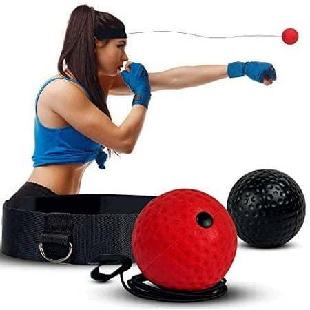 Reflex Box Boxing Ball with Headband Reflex Ball Speed Boxing Head ...