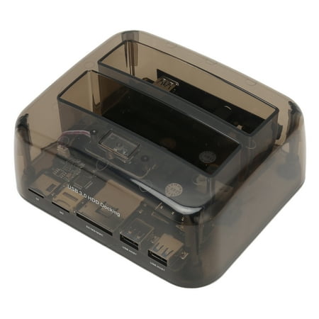 Dual Bay External HDD Docking Station, USB 3.0 To IDE 2 Disk External ...