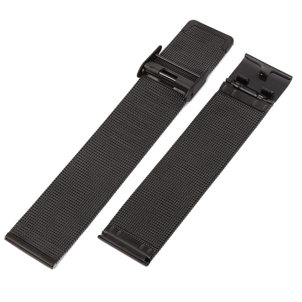 Rosnek Watch Band Strap Stainless Steel Mesh Strap Belt Hang Buckle ...