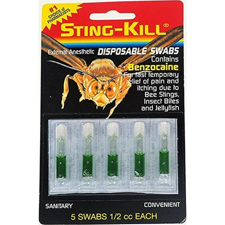 Sting-kill Disposable Swabs, 5 Count - Walmart.ca