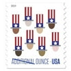20 USPS Uncle Sam's Hat Additional Ounce Forever Stamps for Postal ...
