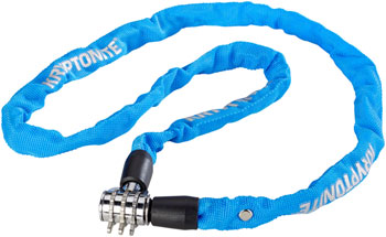 Kryptonite Keeper 411 Chain Lock with Combination: Blue 4 x 110cm ...