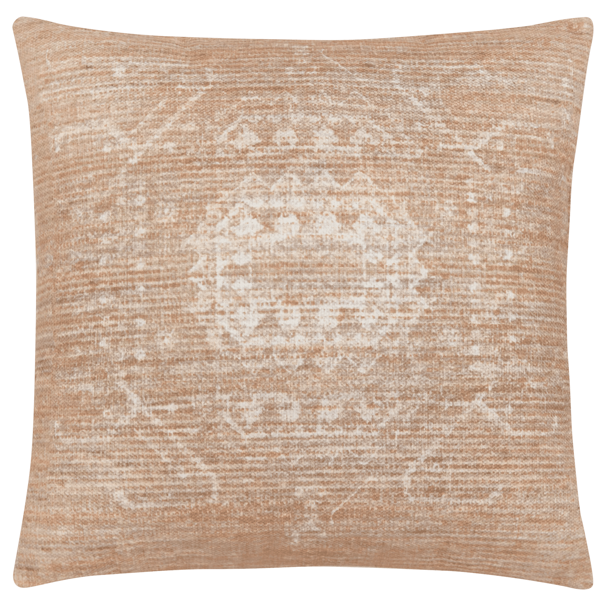Click here for Bouclair Warm Neutral Medallion Print Square Cushi... prices