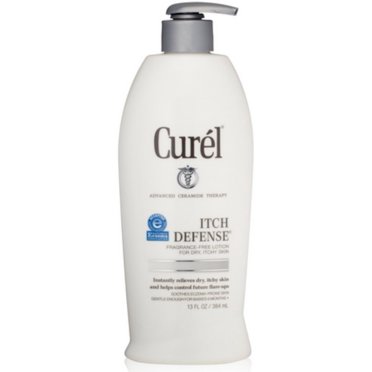 Curel Itch Defense Calming Body Lotion for Dry, Itchy Skin, 13 fl oz ...