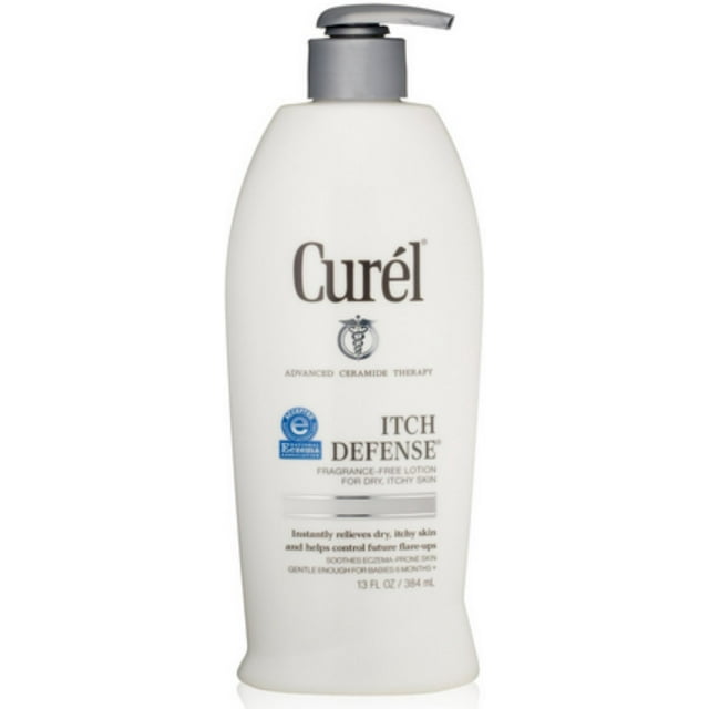 Curel Itch Defense Lotion For Dry, Itchy Skin 13 oz (Pack of 4 ...