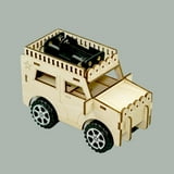 Rushawy Wooden Car Model Kit Toy Cars Model Birthday Gift Wood Crafts ...