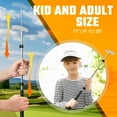 Kids Putter with Adjustable Size for Junior Golfers with Extendable ...