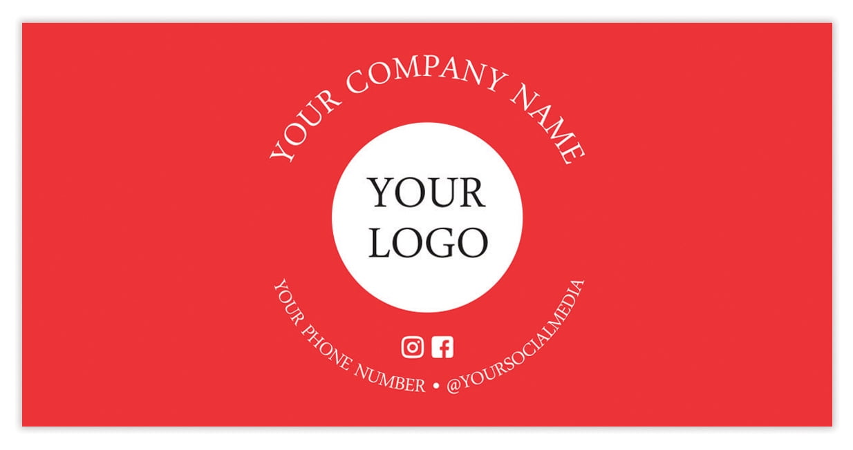 Printtoo Label for Small Business-100 RectangleCustom VinylPersonalized ...