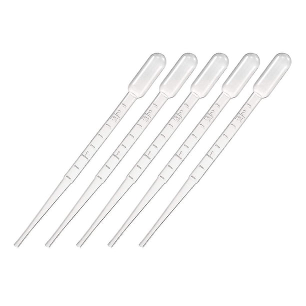 Sourcing Map 20 pipetas desechables de plástico de 2 ml, regalo ...