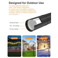 2 Pack String Light Poles Thickened Metal Outdoor Hanging Accessory ...