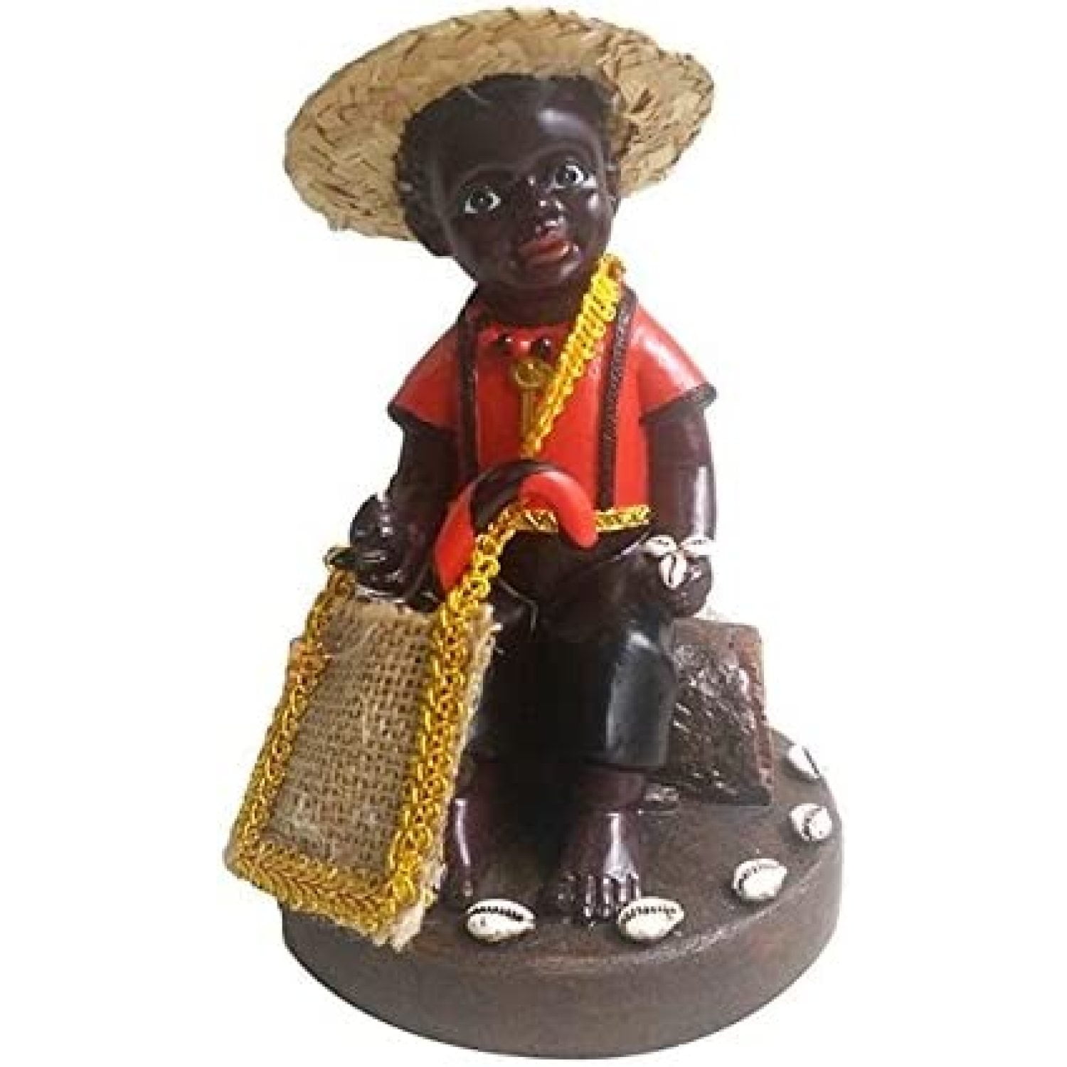 6" Statue Baby Elegua Figurine Santeria Yoruba Orisha African God ...