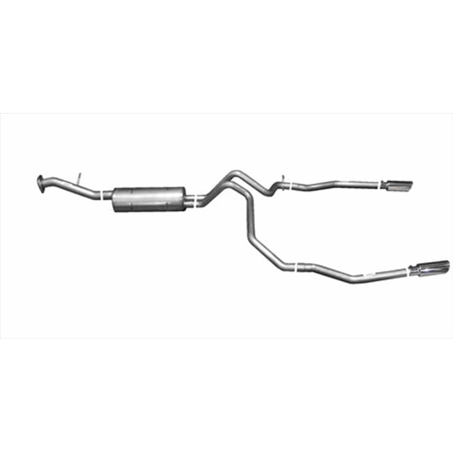 Cat-Back Performance Exhaust System, Dual Split Rear - Walmart.com