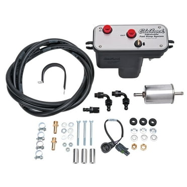 Edelbrock 8105 Fuel Line Kit; Dual-Quad; For All Holley Dual-Feed Carbs ...