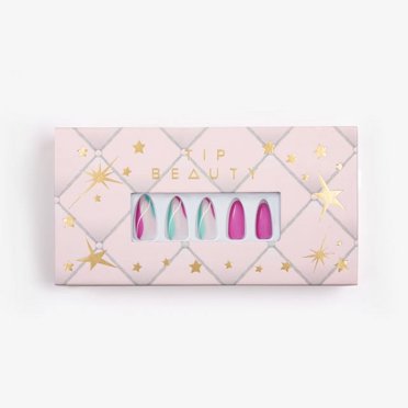 Tip Beauty Press-On Nails, Halo - Walmart.com